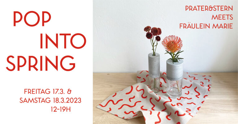 POP into SPRING – prater&stern